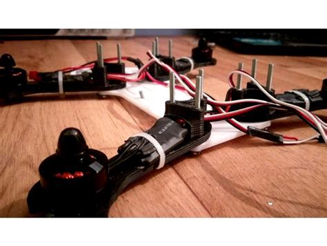 D Printed Drone Arduino Multiwii By ELECTRONOOBS Model