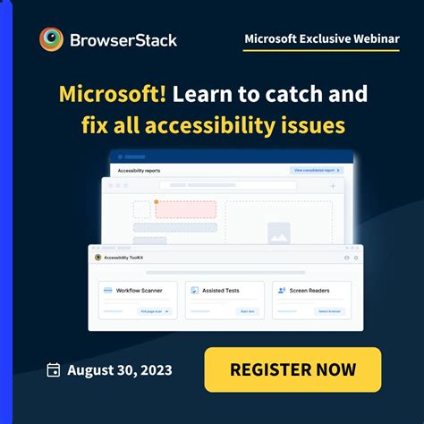 Browserstack On Linkedin Browserstack Day Webinar Microsoft August 2023 Browserstack