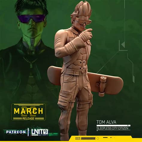 Tom Alva 3d Print Model Download Free