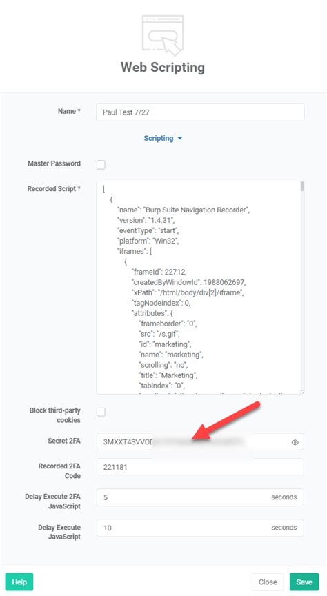 how to use web scripting app with 2fa optisigns