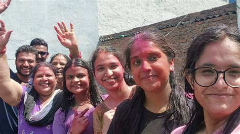 Holi Vlog Youtube Vlog Holi Youtube