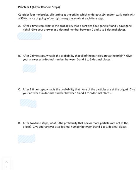 Solved Problem A Few Random Steps Consider Four Chegg Com