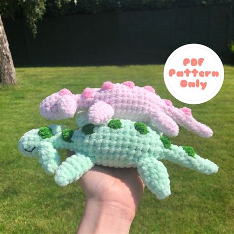 Crochet Nessie Pattern Etsy