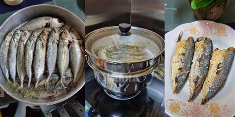 Homemade Ikan Rebus Hanya Gaul Dengan Garam Simpan Dalam Freezer