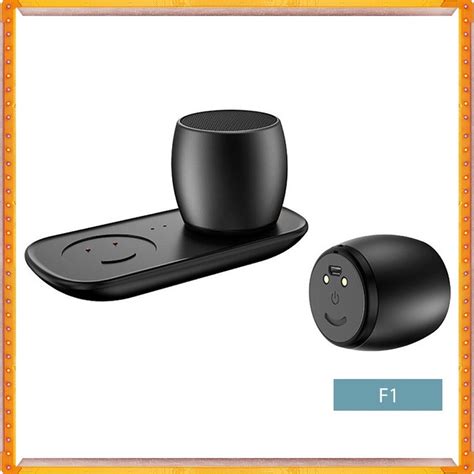 Sardine F1 Gemini Portable Bluetooth Speaker Tiny Size Surround Stereo ...