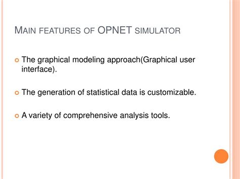 ppt introduction of simulation and opnet powerpoint presentation