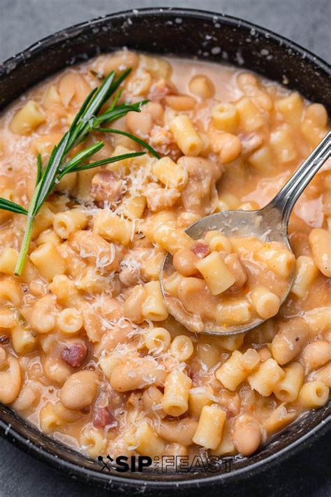 Classic Pasta Fagioli A Comforting Italian American Delight Italian