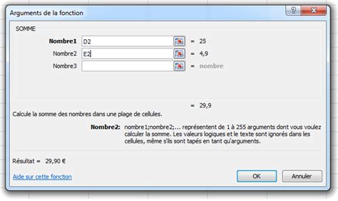 Utiliser Les Formules De Calculs Basiques Sur Excel Partie 1 Somme