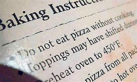 Most Stupid Warning Labels Nuffy