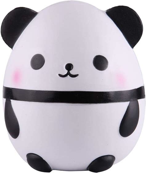 Anboor Squishies Panda Egg Jumbo Squishy Slow Rising Squeeze Toys Scented Kawaii Squishies