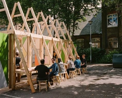 London School Of Architecture Creates Timber Pavilion For Local Outreach