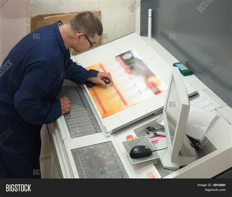 Printer Checking Print Image And Photo Free Trial Bigstock