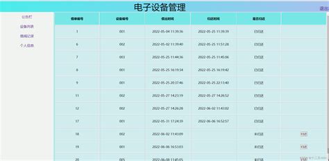 Javaweb jsp课程设计电子设备管理系统 jsp期末课程设计 CSDN博客