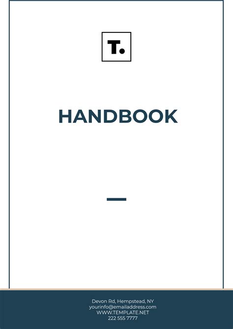 Free Student Internship Handbook Template To Edit Online