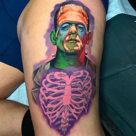 26 Spook Tacular Frankenstein Tattoos To Electrify Your Skin Sacred