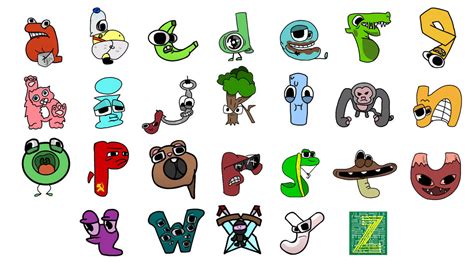 I Unlocked All New Alphabet Lore Morphs In Find The A