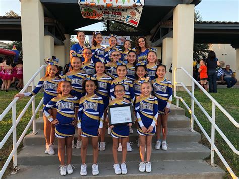 Eagle Pass Isd Ivision Tiger Cheer Represents At Swtjc Fall Festival