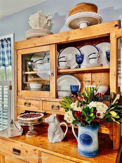 Vintage Hutch Cabinet