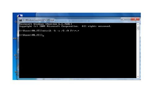 Cmd Memeperbaiki Fd Yang Hide Virus Pdf