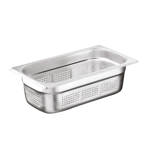 Bilge Inox Gn 13 20 Mm Paslanmaz Çelik Delikli Gastronorm Küvet Fiyat