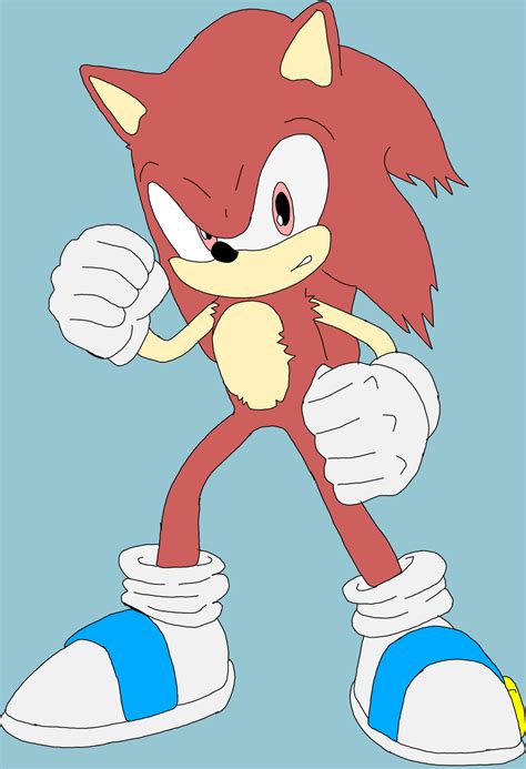 Super Sonic Red By Nakajimaarts On Deviantart