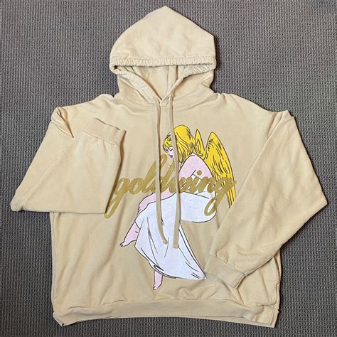 Billie Eilish Goldwing Hoodie Oversized Fit Great Depop