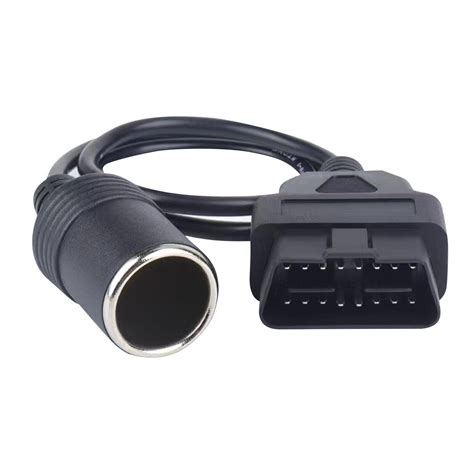 Universal Obd2 Diagnoseverktøy Bil Sigarettenner 16 Pins Socket