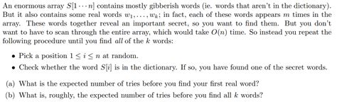 An Enormous Array S 1 N Contains Mostly Gibberish
