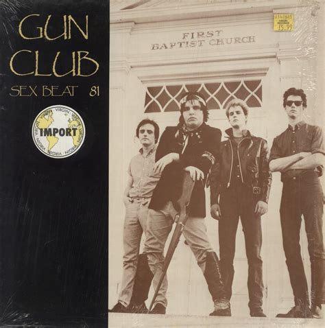 The Gun Club Sex Beat 81 French Vinyl Lp —