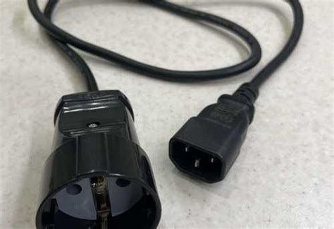 Кабель переходник Iec 320 C14 Евророзетка Festima Ru Мониторинг