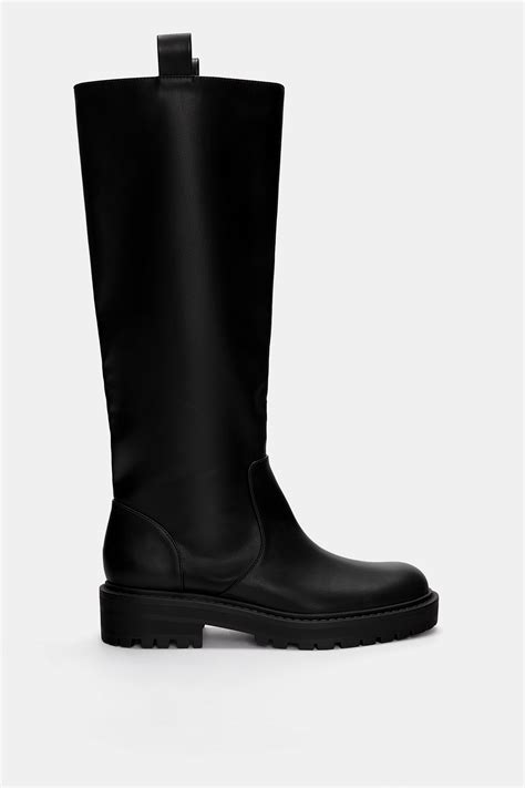 Bottes Plates Pour Femme Pullandbear