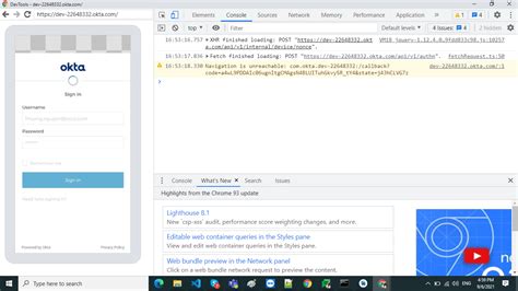 Ionic And OktaDev Schematics Could Not Login With Android Questions Okta Developer Community