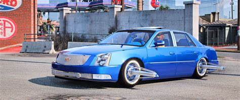 2007 Cadillac Dts Slab On Swangas Props Aio Cars Fivem