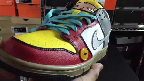 Amazing Custom Sneaker T Stewie Nike Dunks Youtube