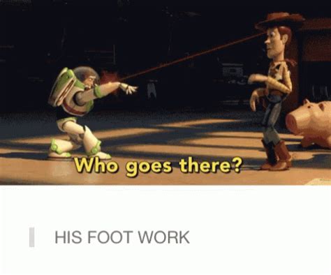 Toy Story Foot Work  Toy Story Foot Work Buzz Light Year