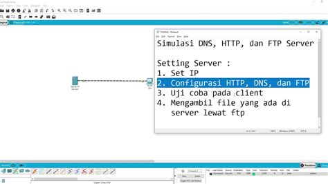 Konfigurasi Dns Dan Ftp Server Simulasi Dengan Cisco Packet