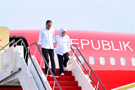 Sekretariat Kabinet Republik Indonesia Presiden Joko Widodo Kunjungan Kerja Ke Jawa Tengah