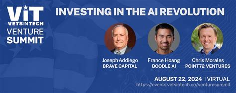 Vetsintech On Linkedin Vetsintech Venturesummit Veterans Militaryspouses Vcs Vc