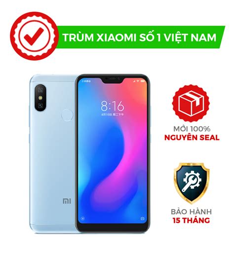 Xiaomi Redmi 6 Pro 64GB, 4GB Ram. Mới Nguyên Seal Giá Rẻ Nhất