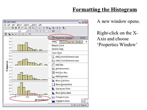 creating a histogram in spss