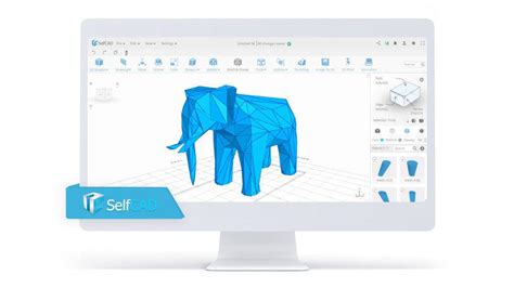 selfcad testing design software and features for 3d printing