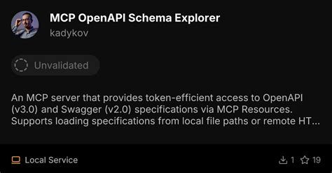 Mcp Openapi Schema Explorer Mcp Se · Lobehub