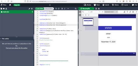 Luatex Overleaf Document Compilation Timeout For Very Short Document