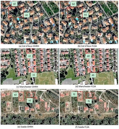 Segmentation Results Produced With The Ohrh And Flsa Methods Using The Download Scientific