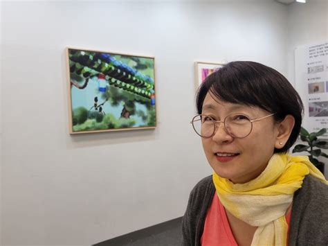 [작가리뷰] 김경희 개인전 우연희 마주한 기쁨 그리고 위안