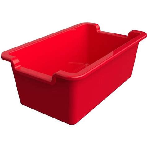 Deflecto Antimicrobial Rectangular Storage Bin Each
