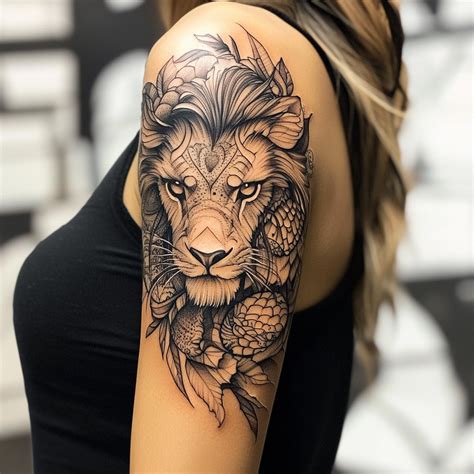 25 Stunning Upper Arm Tattoos For Women From Floral Sleeves To