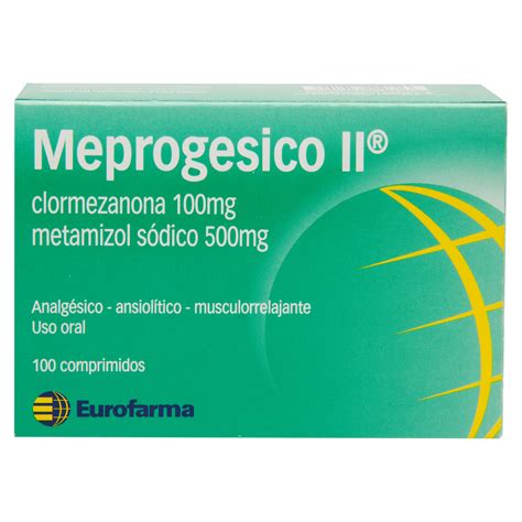 Comprar Meprogesico Eurofarma Ii 600 Mg 100 Tabletas Und Walmart Guatemala