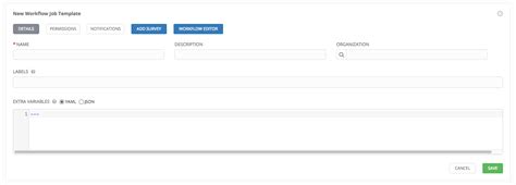 16 Workflow Job Templates — Ansible Tower User Guide V3 3 3