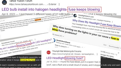 Install Led Headlight Keeps Blowing Fuse Causes And Fixes Naoevo